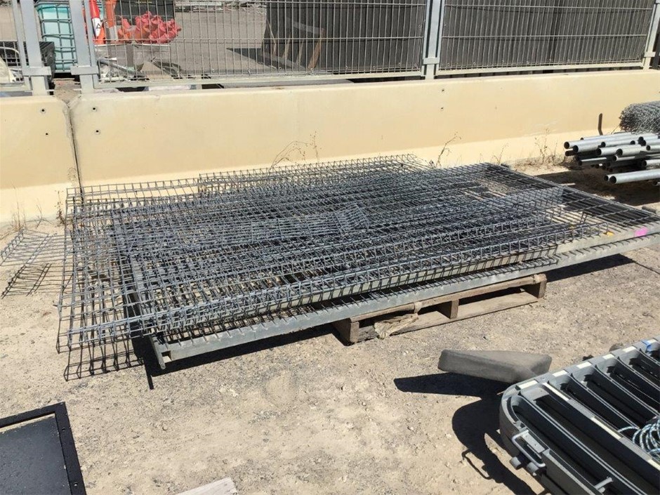 2x Steel Fabricated Galvanised Gates Auction (0168-3024634) | Grays ...