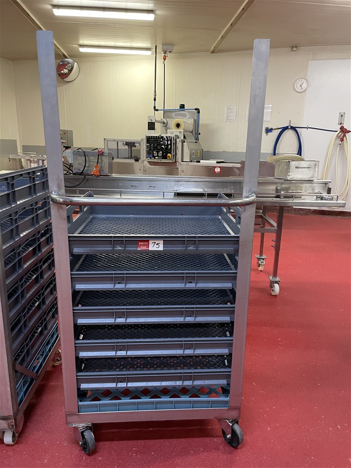 Mobile frame with trays Auction (0075-5051836) | Grays Australia