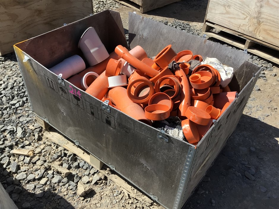 Crate of Assorted Electrical Conduit Fittings Auction (0214-3024634 ...