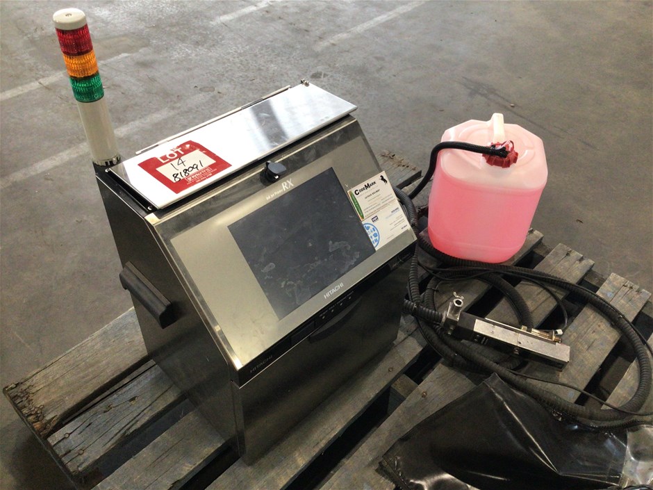 Hitachi RX-B Ink Jet Printer Auction (0014-8017009) | Grays Australia