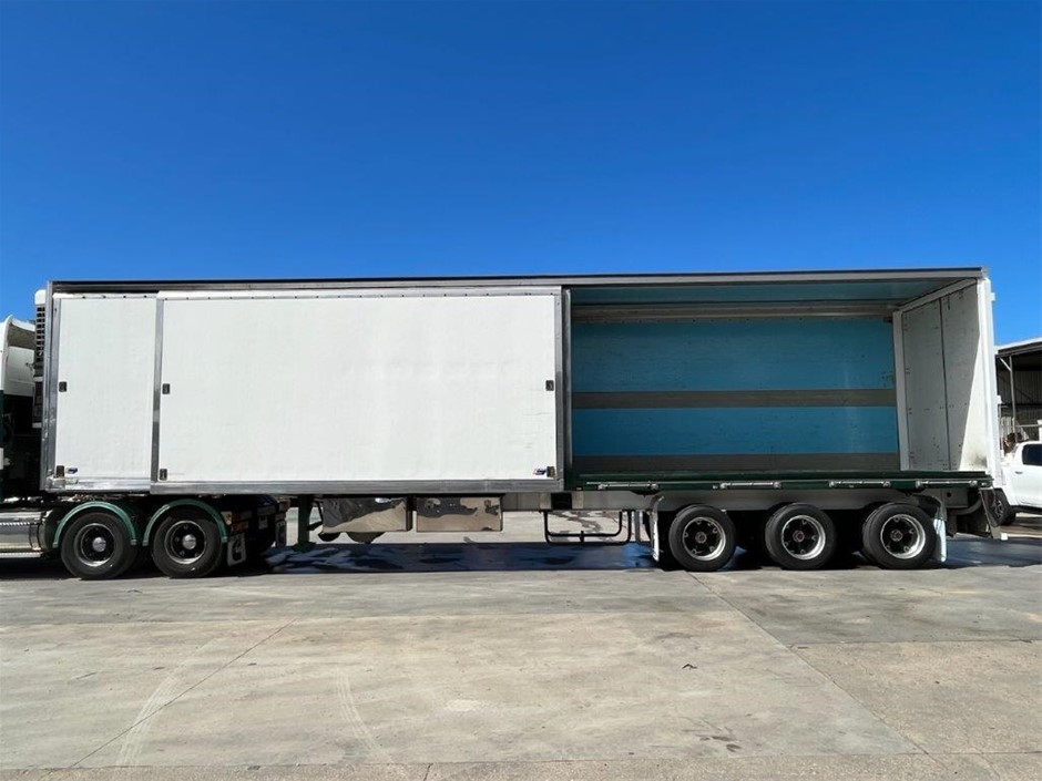 2005 Maxicube Slida Side Triaxle Refrigerated Trailer Auction (0002 ...
