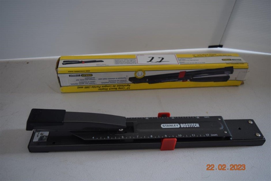 Stanley Bostitch 12" Long Reach Stapler Auction (0022-9039219) | Grays ...