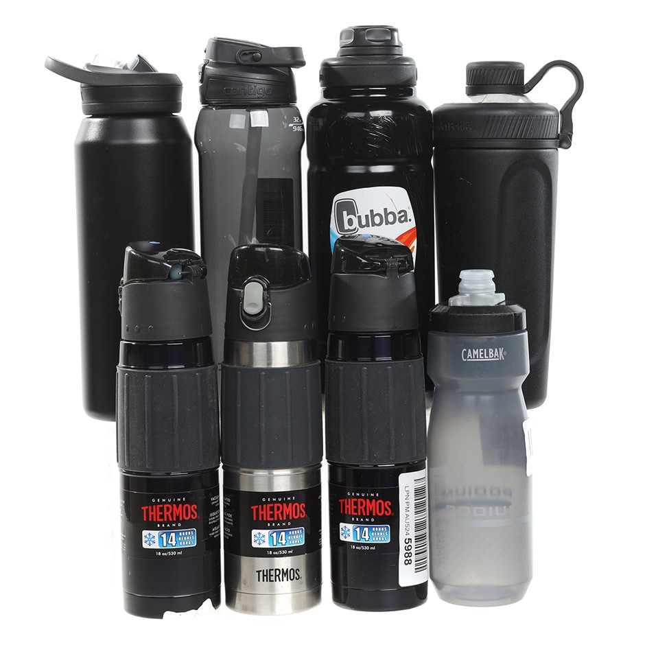 8 x Assorted Bottles incl. BUBBA, THERMOS, CAMELBAK & BLENDER BOTTLE ...