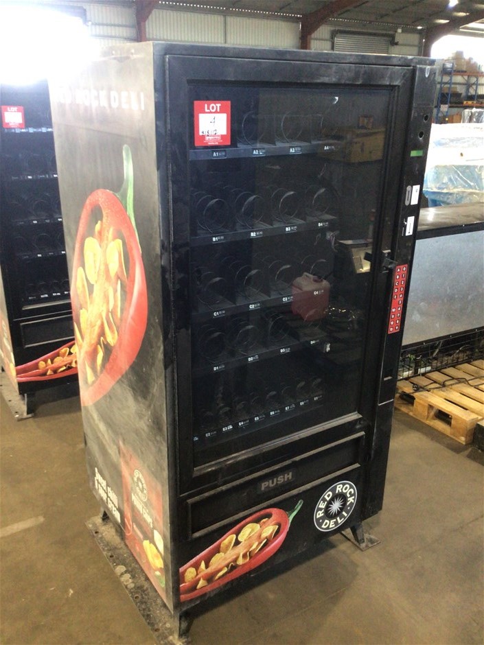 Qty 2 x Snack Vending Machine Auction (0225-8016863) | Grays Australia