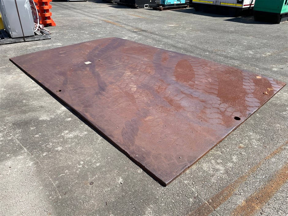 2x Steel Plate - 25mm x 1200mm x 3000mm (Forest Lake) Auction (0053 ...