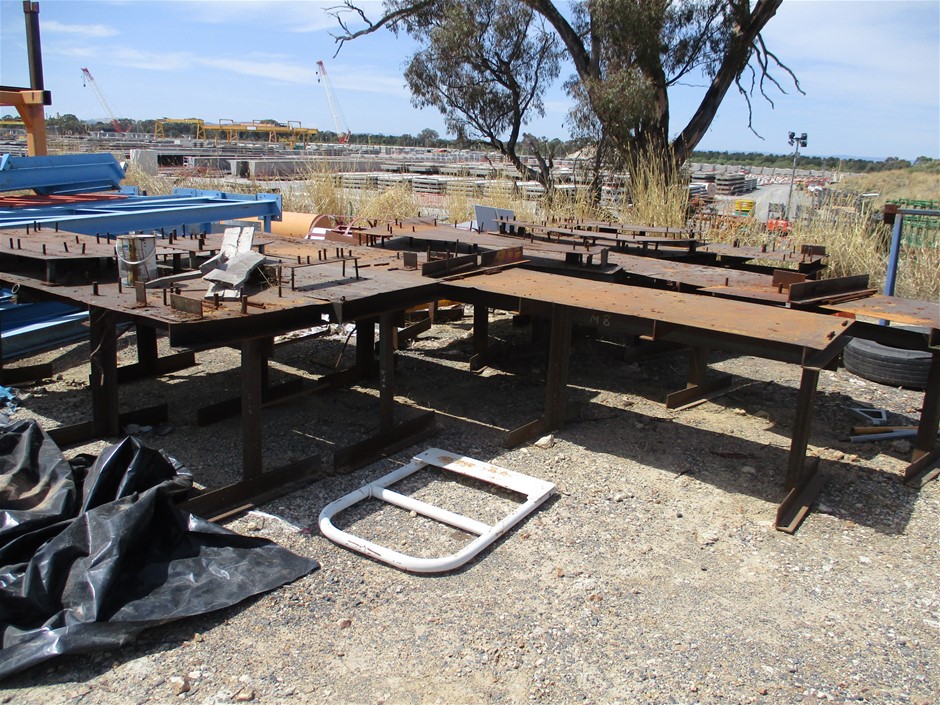 Assorted Fabricated Steel Jig Welding Tables Auction (0109-3024787 ...