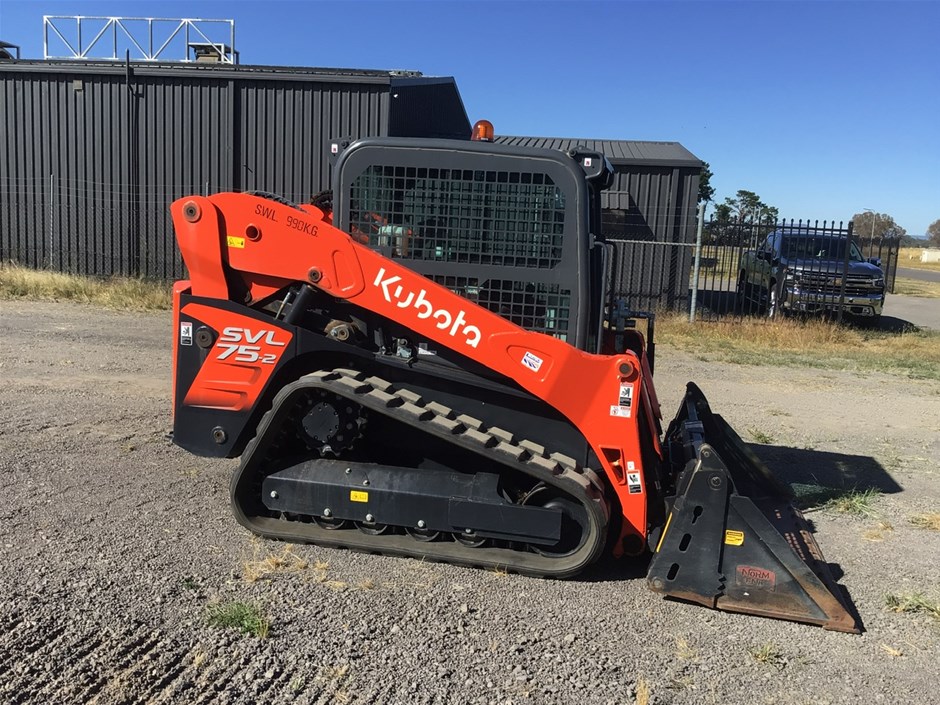 Kubota SVL 75-2 Skid Steer Loader (Wheeled) Auction (0008-3024349 ...