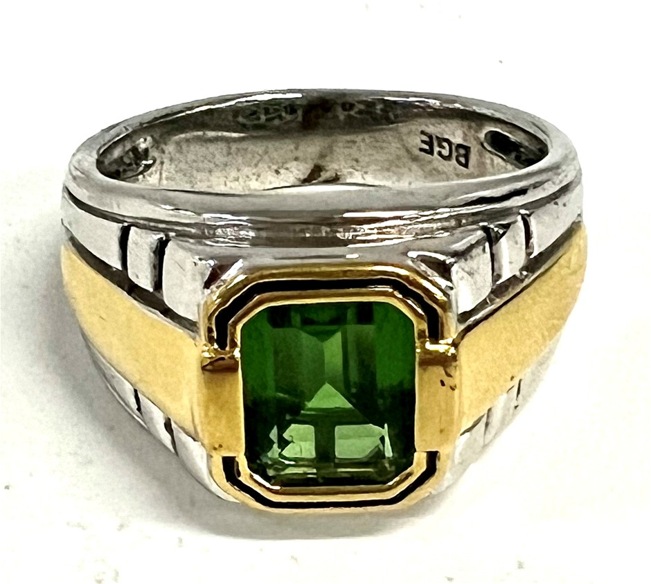 Bradford Exchange Force of Nature Helenite Ring Auction (0082-2550745 ...
