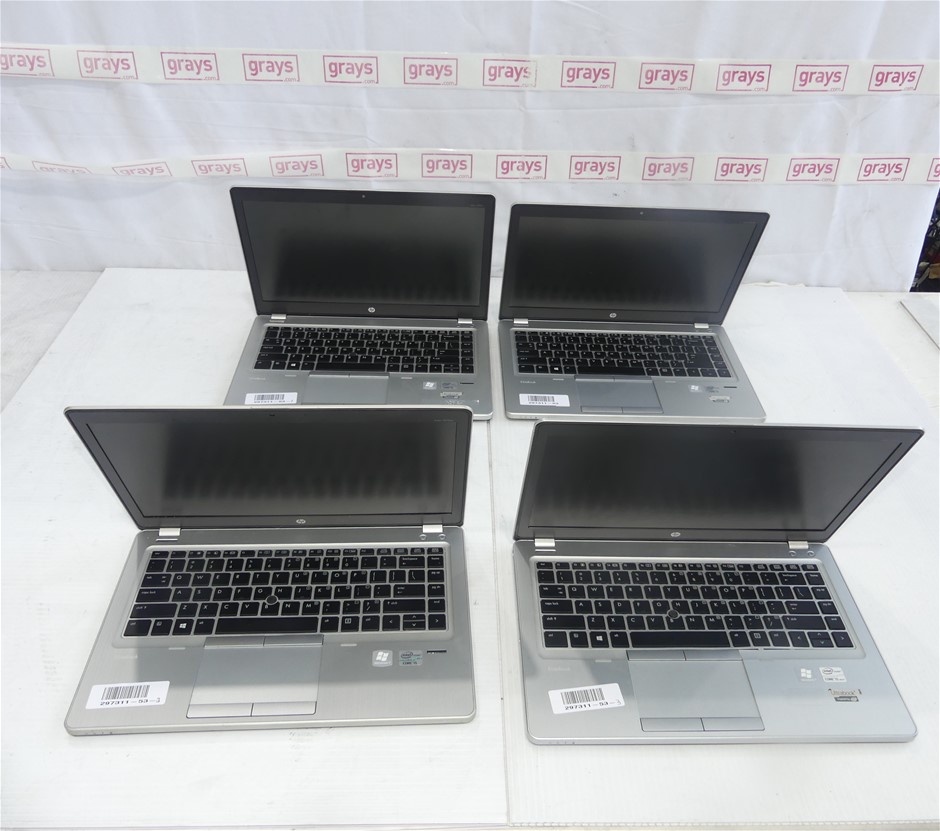 Box Of HP Assorted Model Laptops Approx 4 Includes Auction (0016 ...
