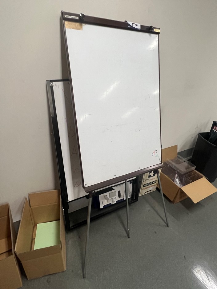 2 Flipboard Chart Stands Auction (0874-3024741) | Grays Australia