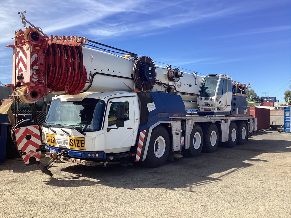 2016 Grove GMK5250L All Terrain Crane Auction (0001-9042804) | Grays ...