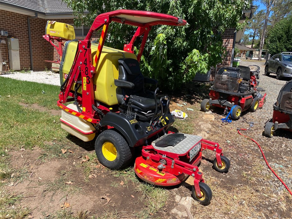 2016 Gianni-Ferrari 630 Turbograss Ride- On Out Front Mower Auction ...