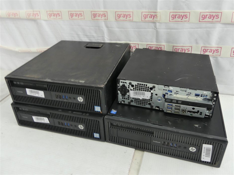 Bulk Lot of 4 Assorted SFF Small Form Factor Desktop PCs Auction (0029 ...
