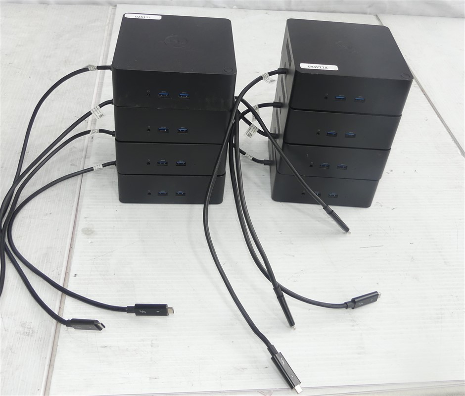 Box Of Dell TB16 Thunderbolt Dock Approx Includes 8 x Dell T Auction ...