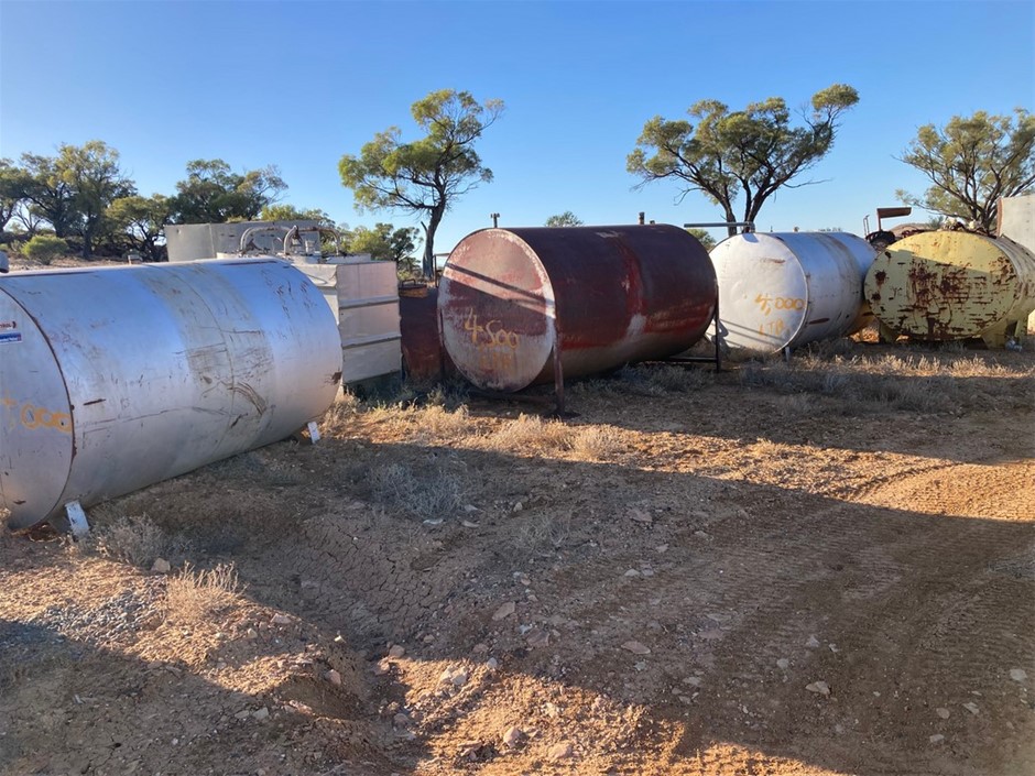 Bulk Lot, 6x Diesel and Petrol Fuel Tanks Auction (0067-5052161 ...