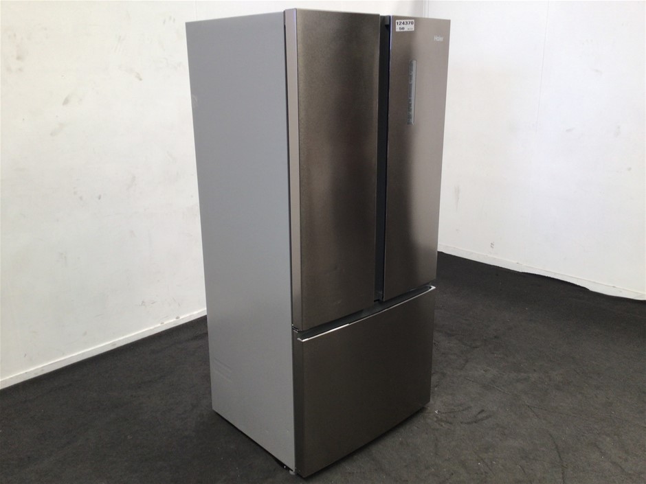 Haier French Door Refrigerator Freezer, 79cm, 489L HRF520FS Auction ...