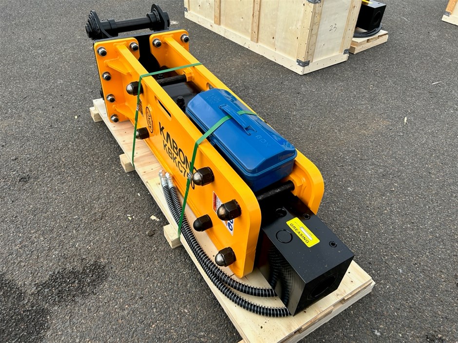 2023 Unused Hydraulic Hammer to suit 8-12 Ton Excavator Auction (0002 ...