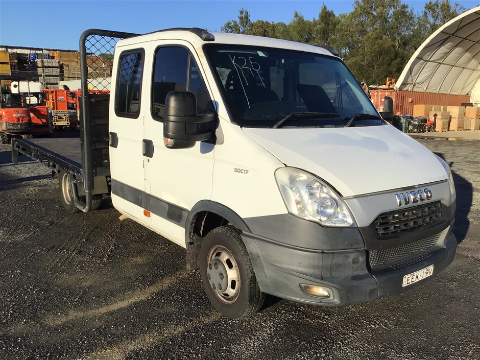2014 Iveco Daily Crew Cab Van E4 4 x 2 Tray Body Truck Auction (0001 ...