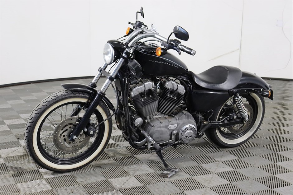 2008 Harley Davidson XL 1200 N Solo seater Road, 36,702 km km indicated ...