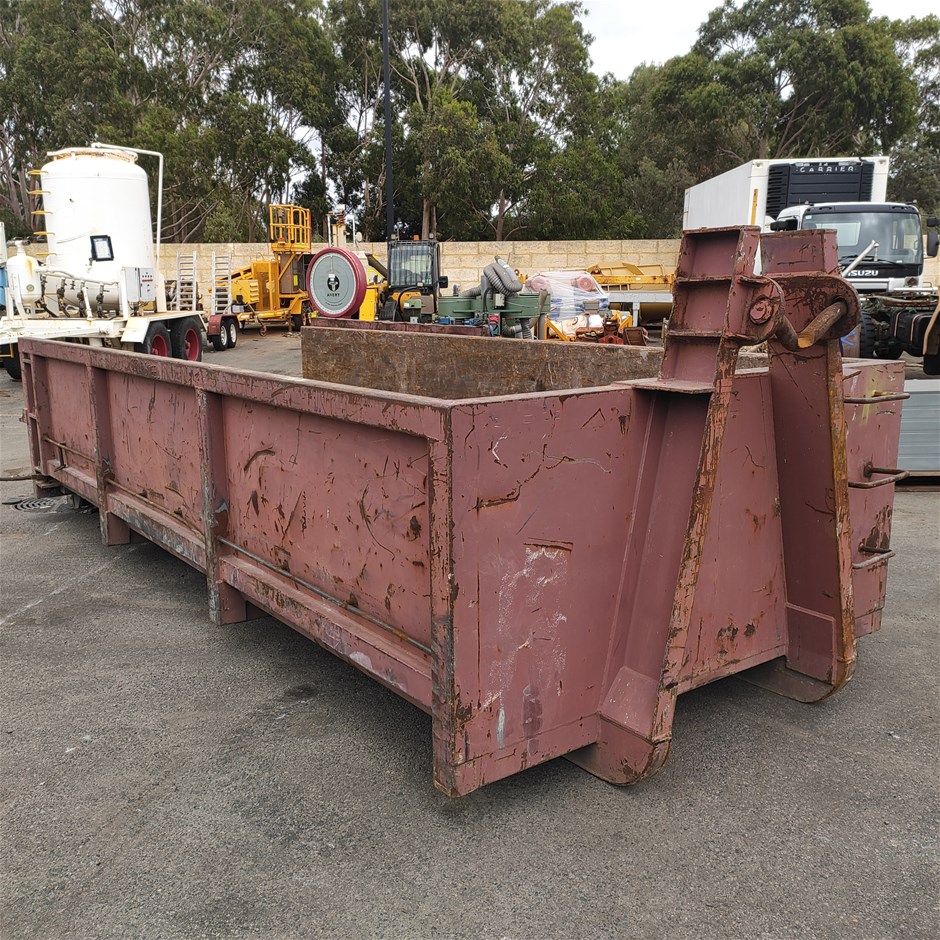 Hooklift Bin (15m3) Auction (0001-9049058) | Grays Australia