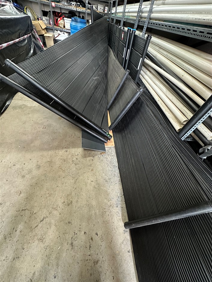 Assorted solar panels to ground, various lengths to 6m Auction (0042 ...