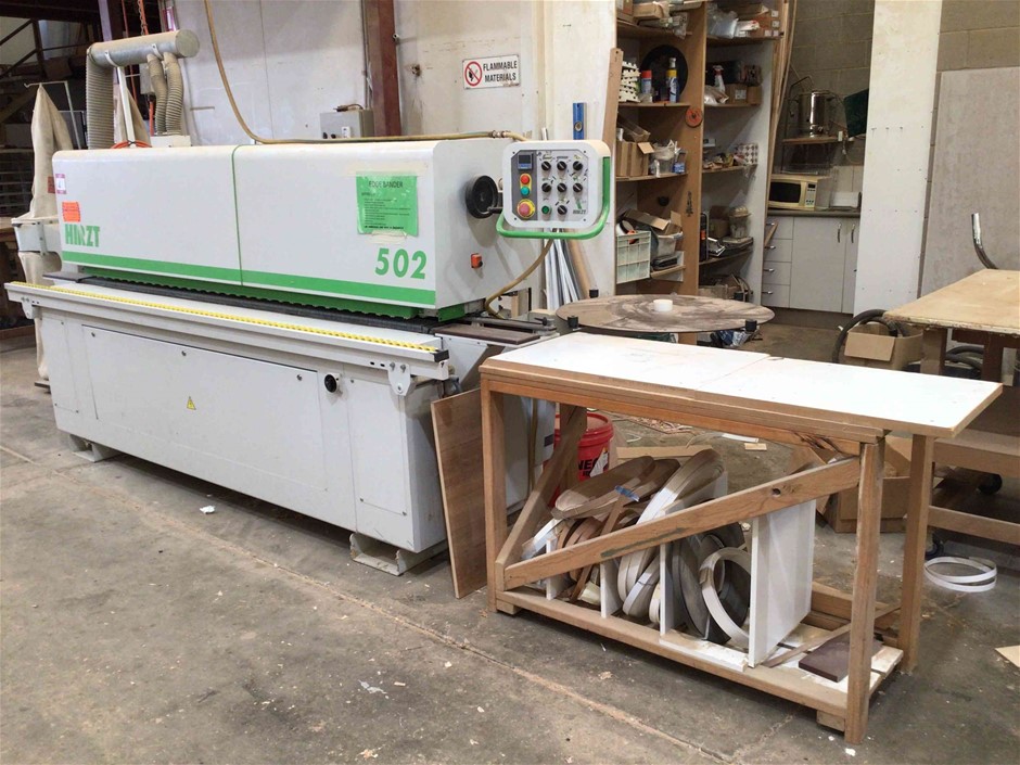 HIRZT B5202 Edge Bander with Dust Extractor Auction (0004-7044152 ...