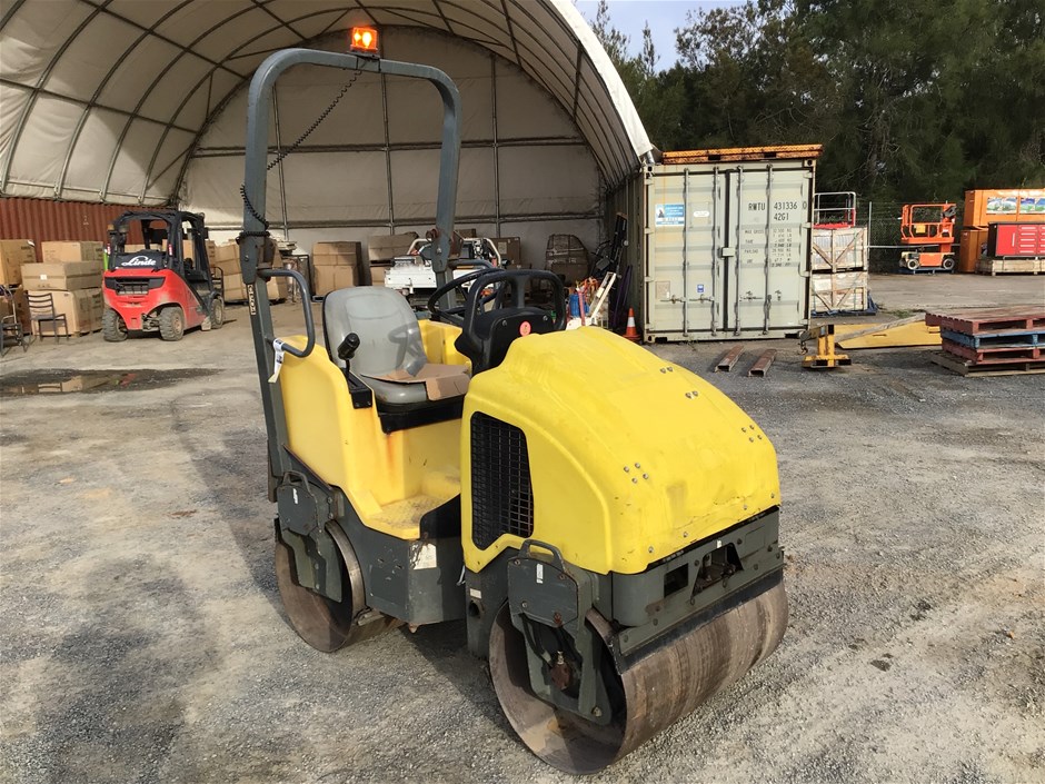 Walker Neuson 1.5T RD12A Smooth Drum Roller Auction (0019-5052421 ...