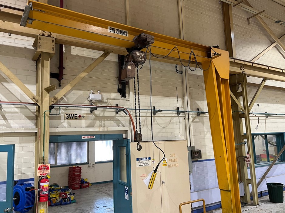 Radial Arm Jib Crane Auction (0204-3025024) | Grays Australia