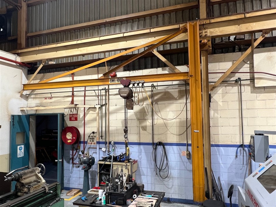 Radial Arm Jib Crane Auction (0223-3025024) | Grays Australia