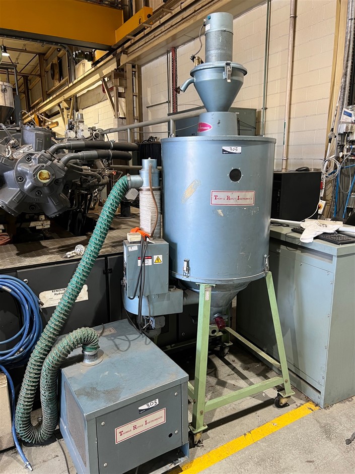 Thomas Royce Instruments Tri Dry Hopper Dryer and Dehumidifier Auction ...