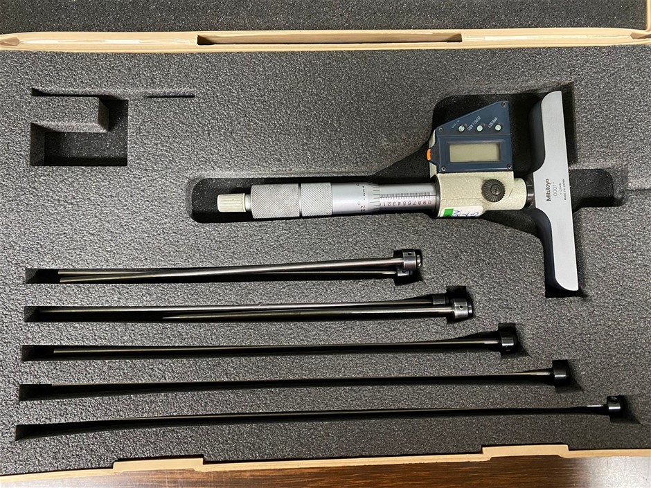 Mitutoyo DMC4-6" DM Depth Gauge Set Auction (0465-3025023) | Grays ...