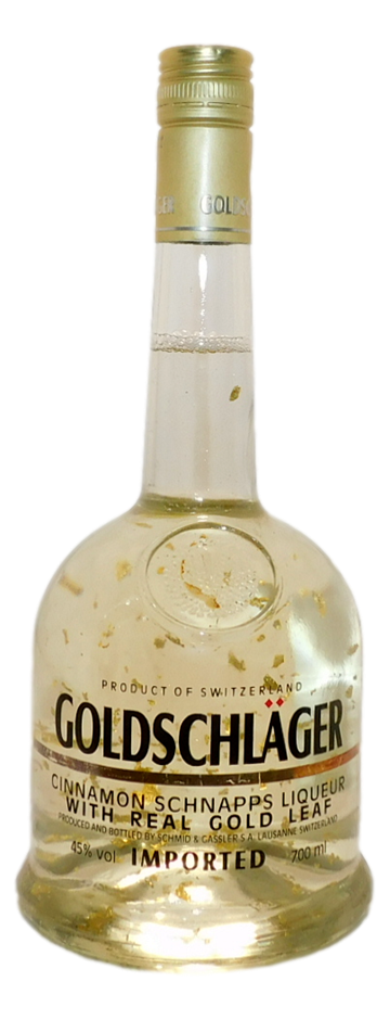 Goldschlager Cinnamon Schnapps Liqueur with Real Gold Leaf (1x 700mL ...