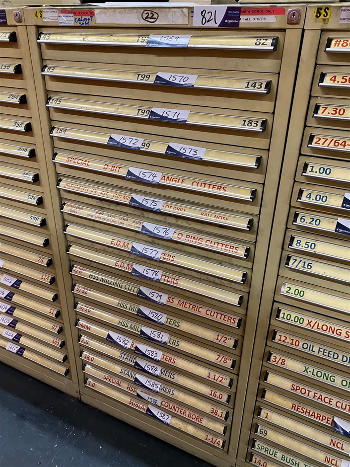 BAC Systems Tool Storage Cabinet Auction (0821-3025021) | Grays Australia