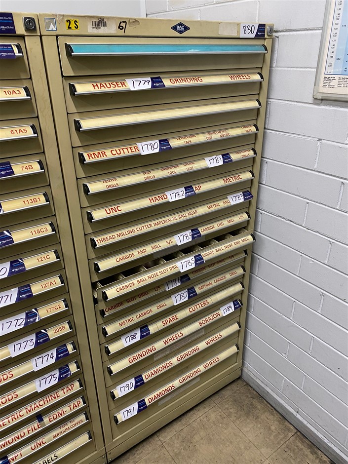 BAC Systems Tool Storage Cabinet Auction (0830-3025021) | Grays Australia