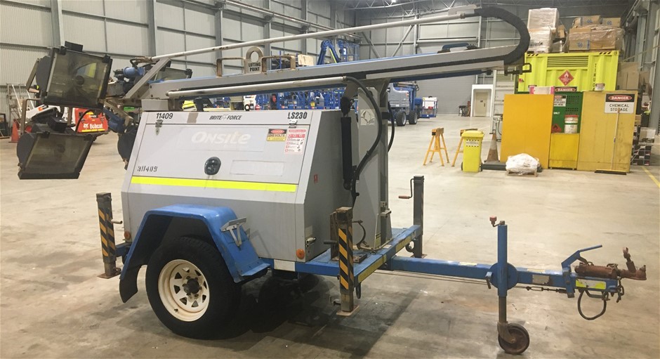 2010 Briteforce LS6K Lighting Tower - 6,000w (Kwinana) Auction (0022 ...