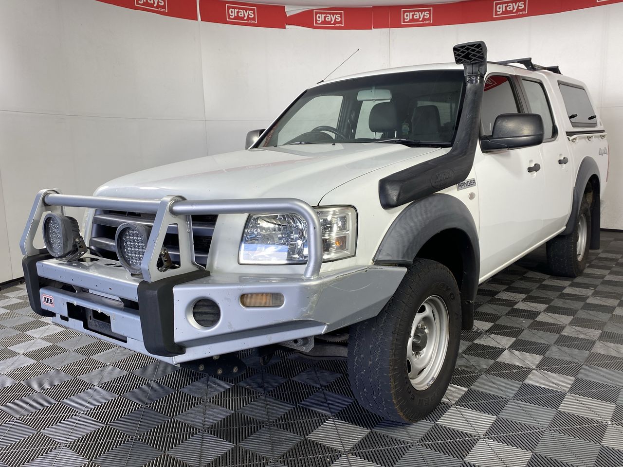 2007 Ford Ranger XL 4x4 Crew Cab PJ Turbo Diesel Automatic Dual Cab ...