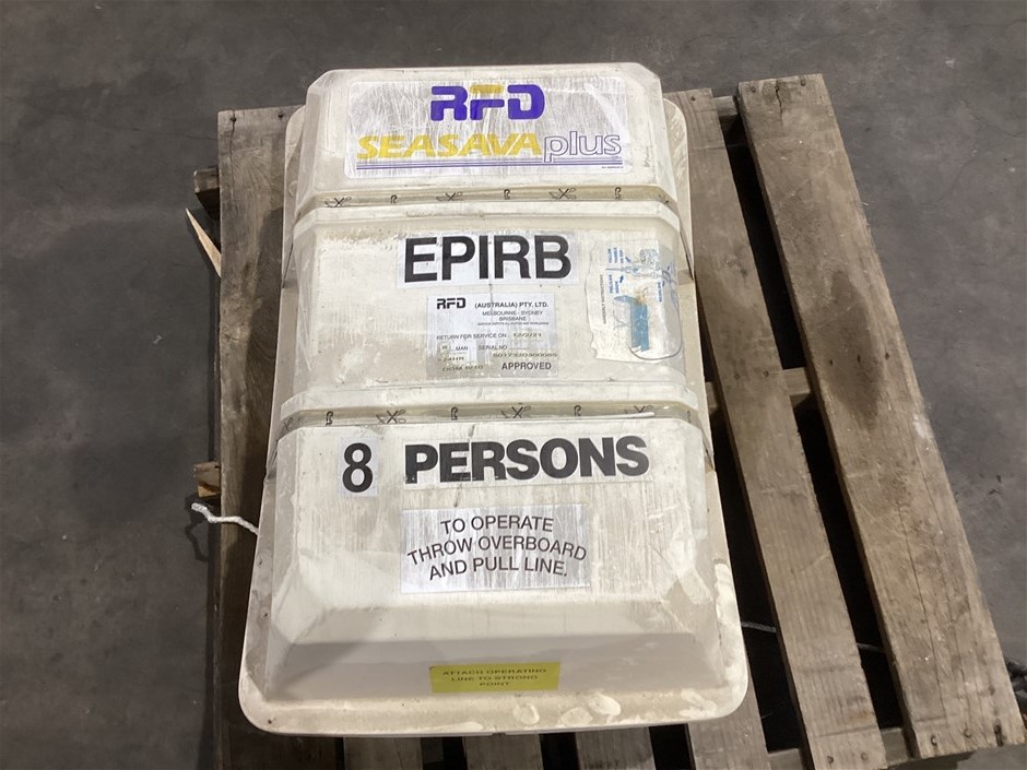 RFD Seasava Plus Self Inflatable Life Raft Auction (0001-8017269 ...