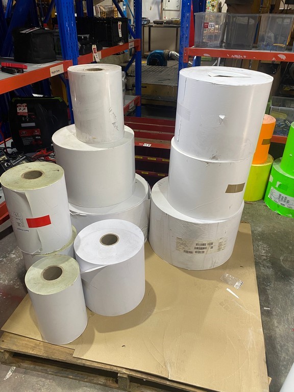 Label stock - Pressure sensitive sticker stock Auction (0701-5051755 ...