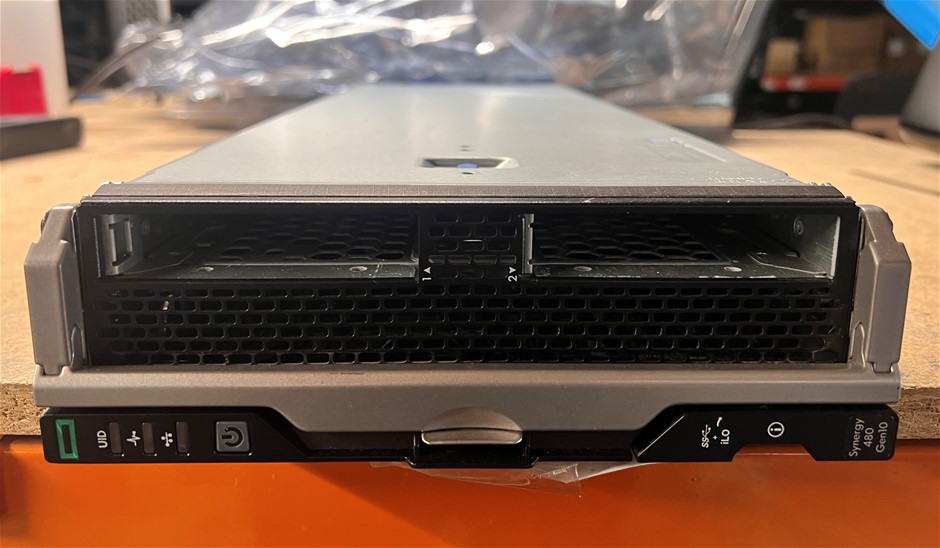 New HP Synergy 480 Gen10 Blade Server Auction (0006-2552754) | Grays ...