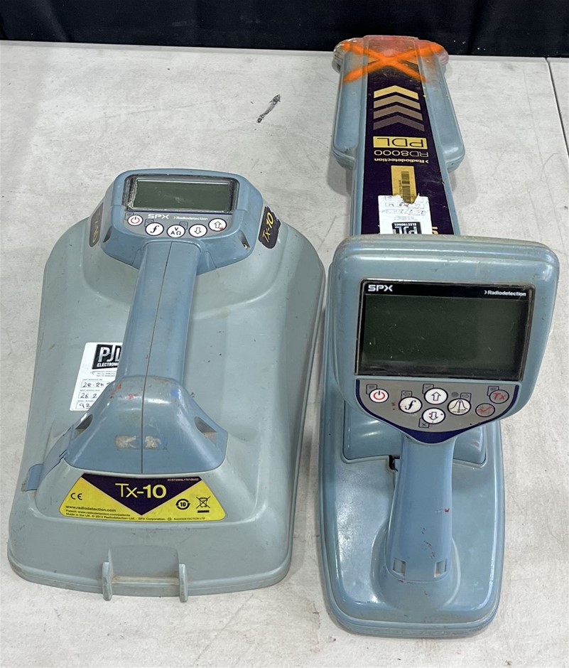 SPX Radiodetection RD8000 PDL Locator TX-10 Transmitter Auction (0002 ...