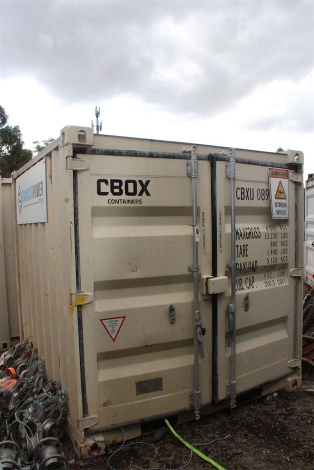 2018 CBOX TR-1803178 10' Shipping Container Auction (0011-5052439 ...