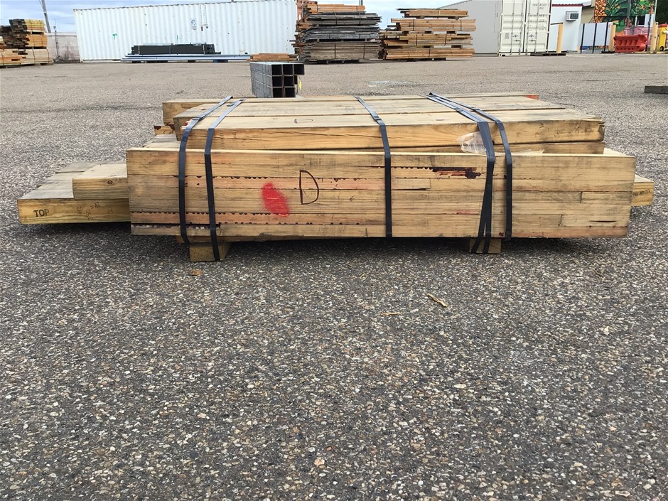 1 Bundle of Treated Timber Beams Auction (0004-7044545) | Grays Australia