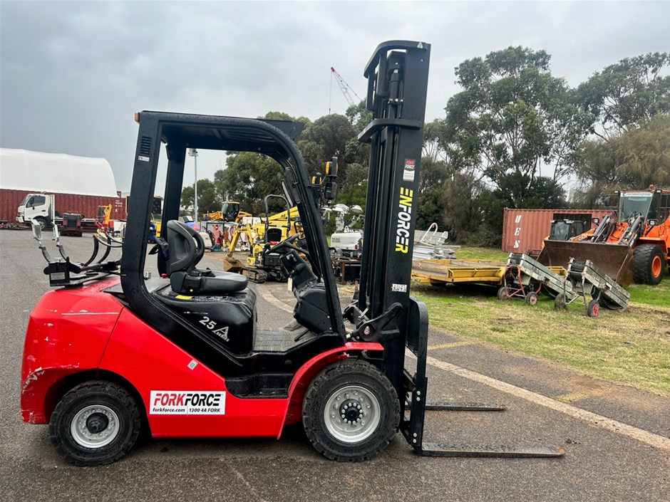 ForkForce FG25T-LHP-NMA Counterbalance Forklift Auction (0001-3025239 ...