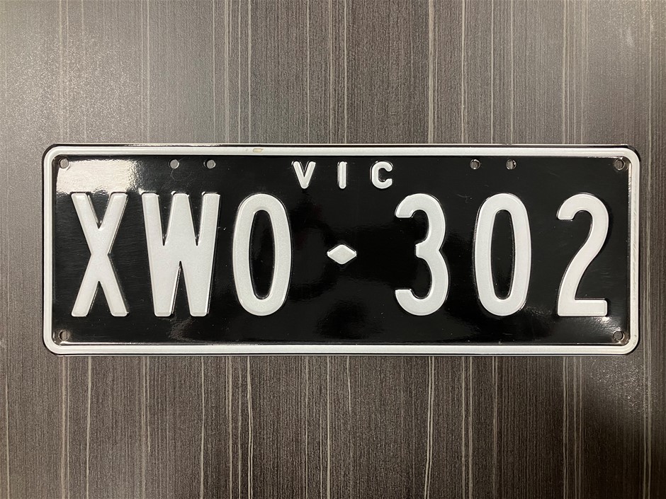 XW0302 (VIC Number Plates) Auction (0001-20083541) | Grays Australia