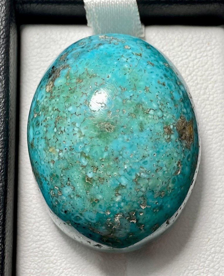93.55 Carats Pyrite Spider Turquoise Auction (0010-2551901) | Grays ...