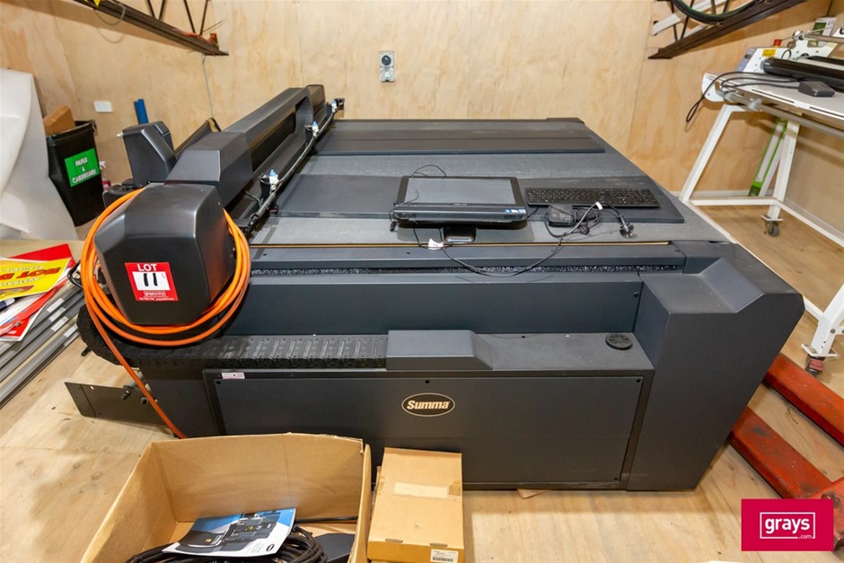 Summa F1612 Wide Flat Bed Cutter Auction (0011-5052552) | Grays Australia