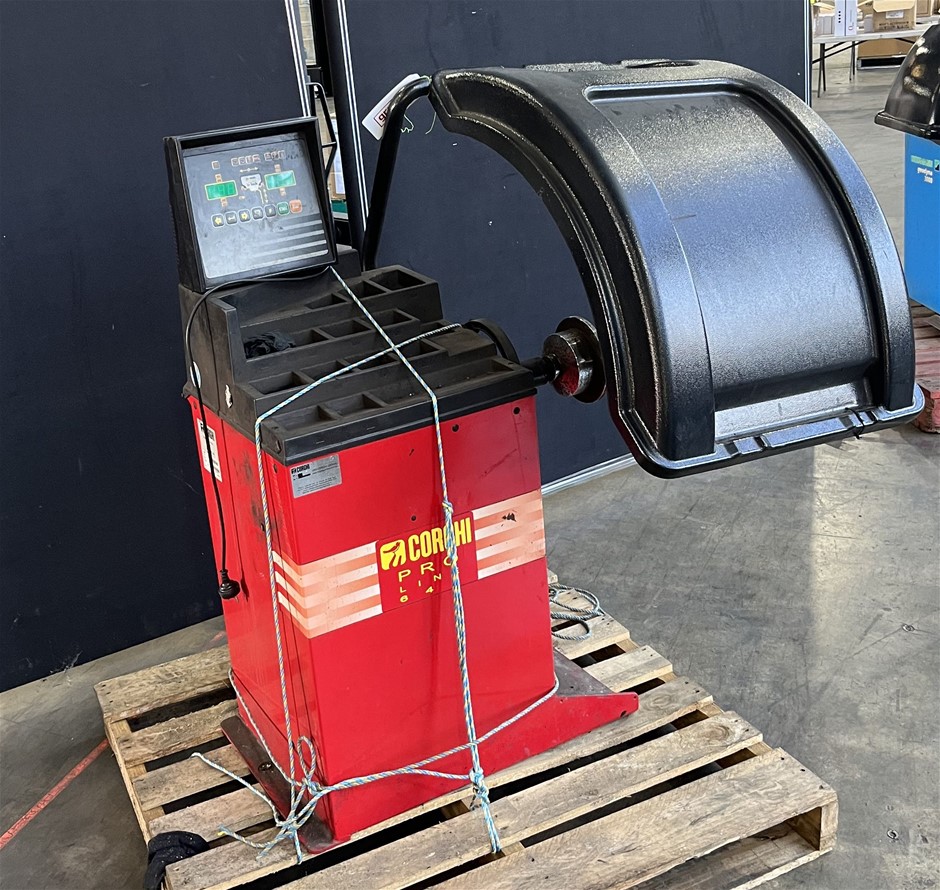 Corghi Proline 640 Automatic Wheel Balancer Machine Auction (0005 ...