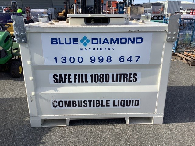 1x 1000L Self Bunded Fuel Tank (T300110) Auction (0017-9041807) | Grays ...