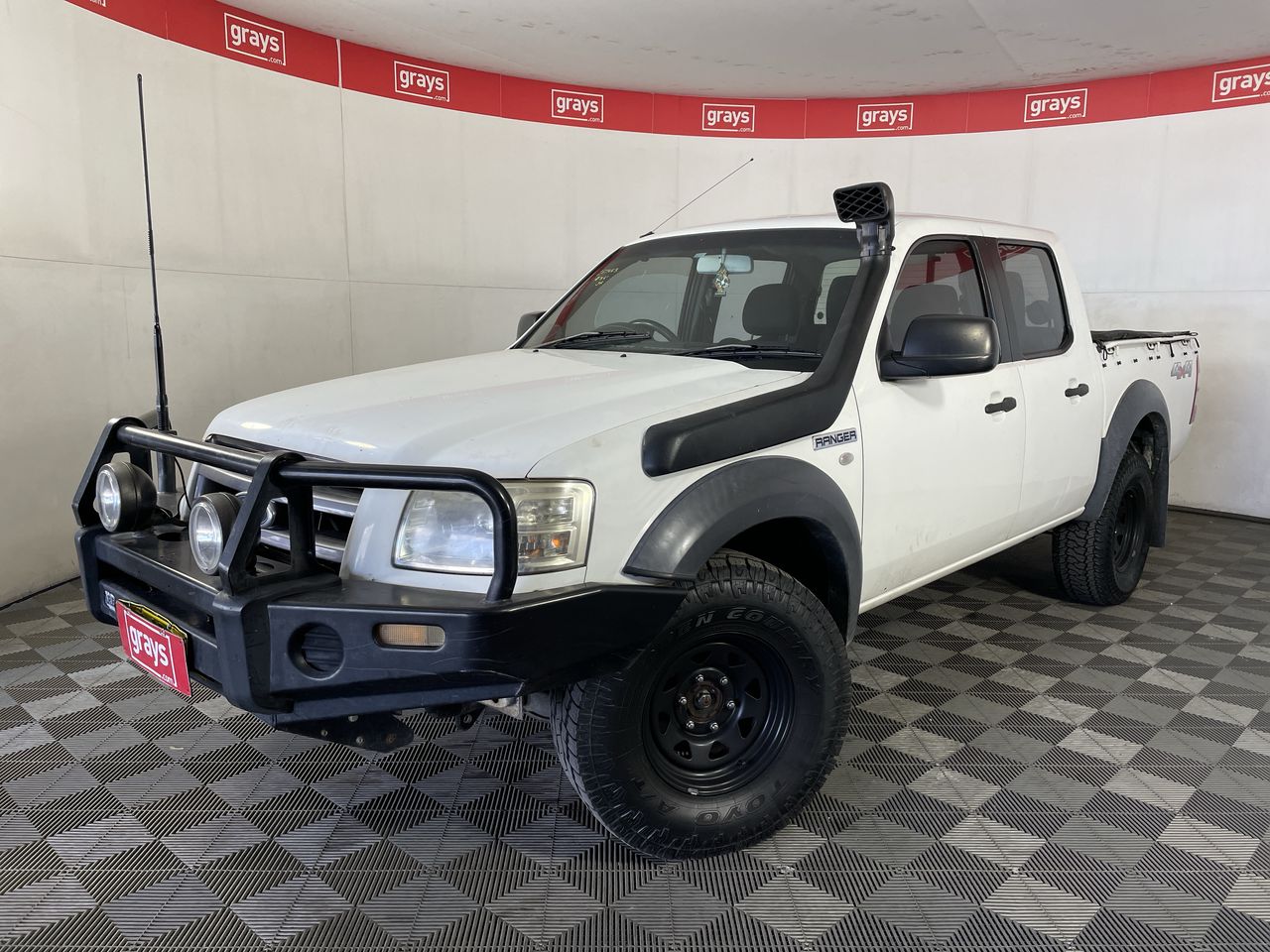 2007 Ford Ranger XL 4x4 Crew Cab PJ Turbo Diesel Manual Crew Cab ...