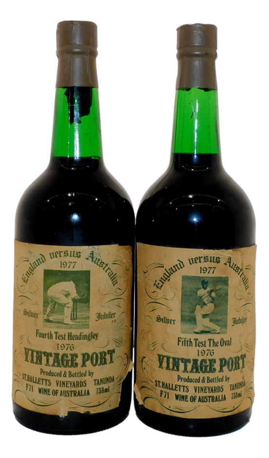 ST Hallet's Test Series Vintage Port 1976 (2x 738mL) Auction (0047 ...